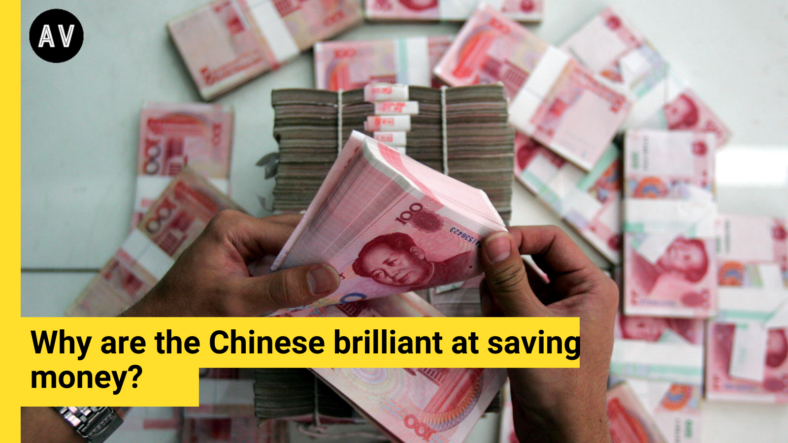 Why the Chinese are brilliant at saving money? - Adithya V